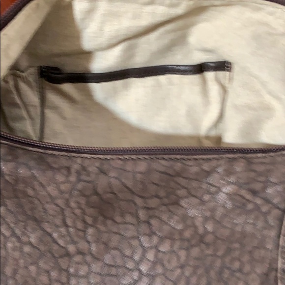 J. Jill | Bags | J Jill Brown Genuine Leather Hobo Purse Vgc | Poshmark